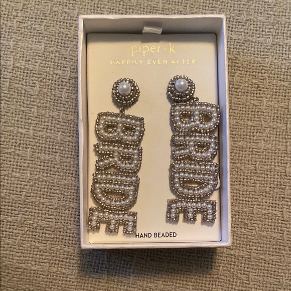 Piper K | Jewelry | Piper K Silver Bride Earrings | Poshmark